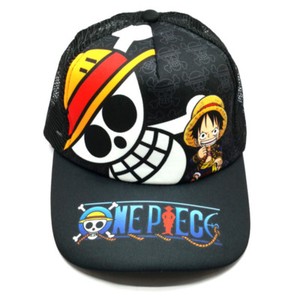 New Anime One Piece Luffy Baseball Cap Mesh Caps Cotton Sun Hat Cosplay ...