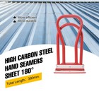 Heavy-Duty Eaves Seam Locker Tool Drip Edge Hemming Bender Sheet Metal ...