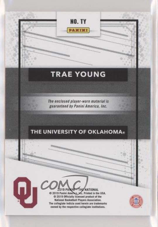 2019 Panini National Convention College Materials Rapture /50 Trae ...