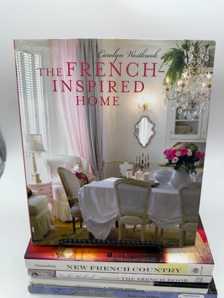 Country French Decorating Lot of 6 French Inspired Books in good Cond ...
