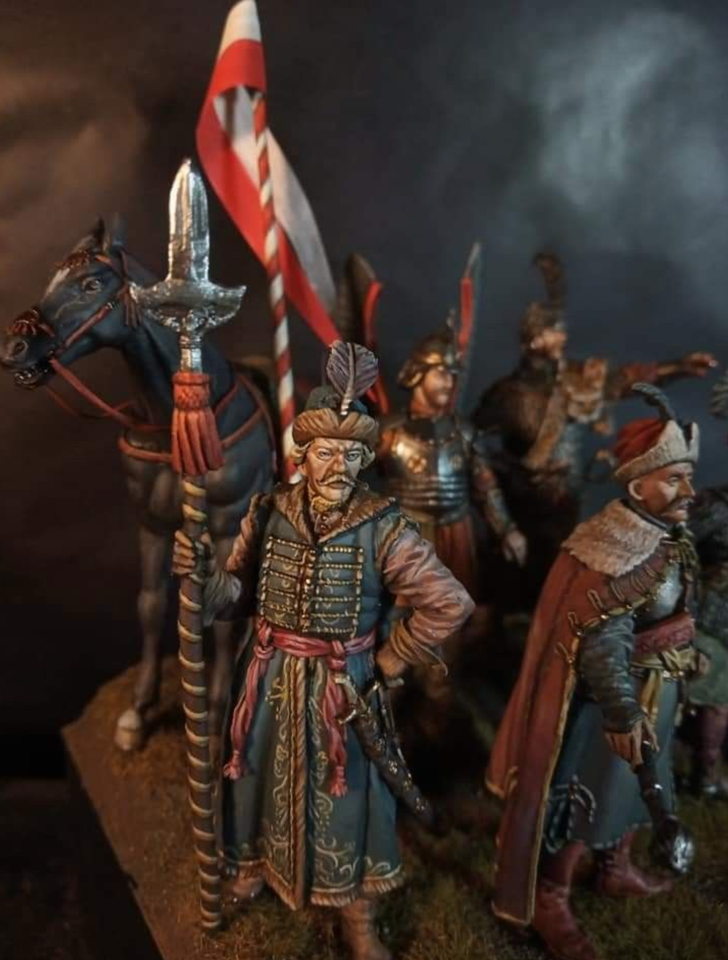 Polish Winged Hussars & Szlachta 54mm Painted Toy Soldier Pre-Sale ...