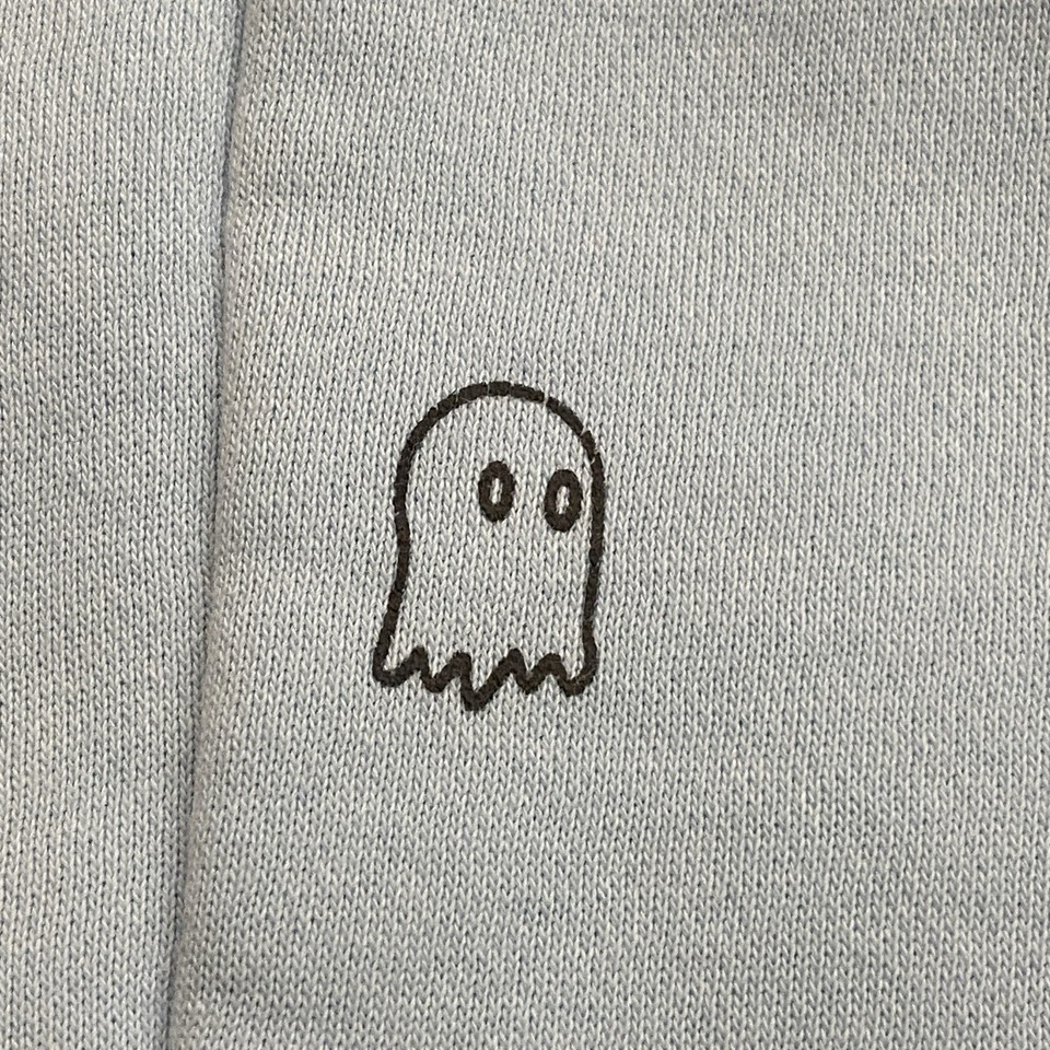 Lonely Ghost Sweatpants Women’s XS Light Blue Text Me When You Land ...