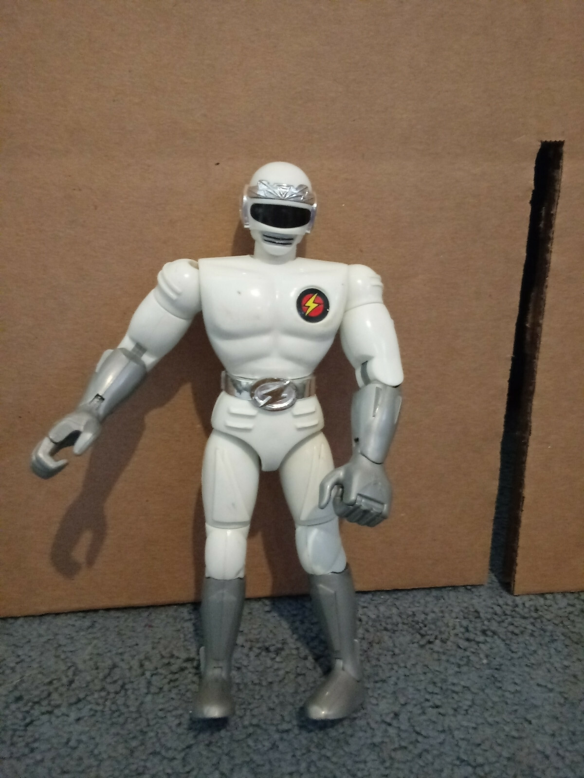 1993 Trendmasters Masterbotix Power Bot White | eBay