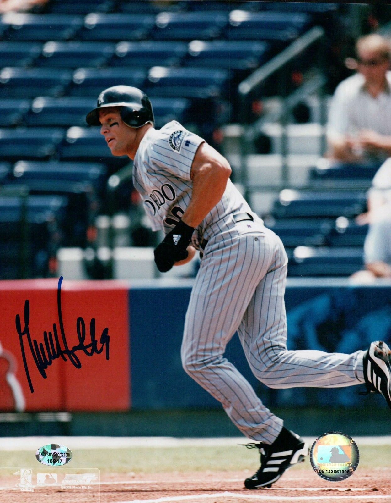 Gabe Kapler Signed 8X10 Photograph Autograph Running to First Auto COA ...