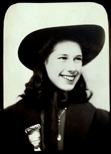 Pretty Girl Next Door Vintage Photo Booth Found Vernacular 1940s Big ...