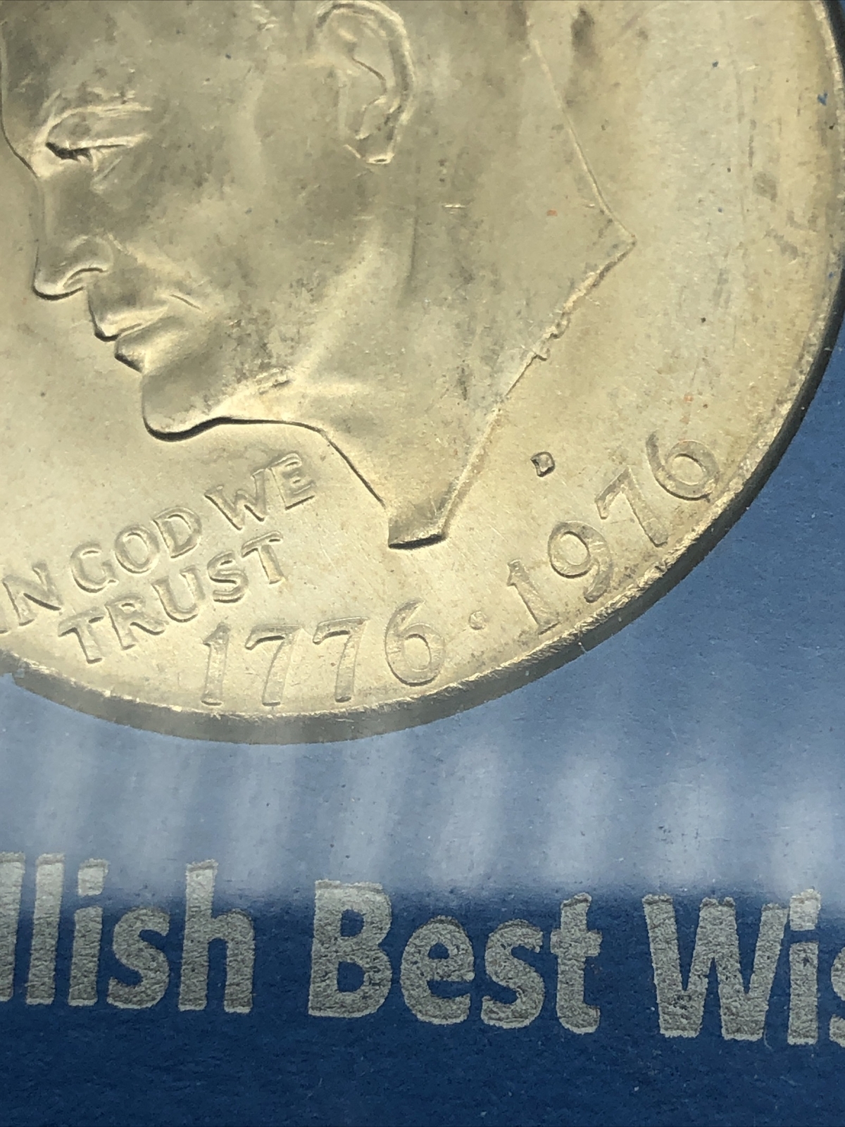 1776~1976 Bicentennial Eisenhower Ike Dollar Type 2 Coin Excellent Luis ...