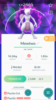 Pokémon Go Video Games Pokemon Trade Go -- Shiny Mewtwo 3000+CP ...