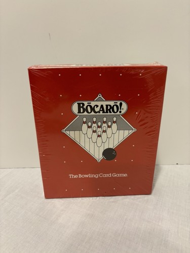 Rare 1986 Bocaro Bowling Card Game Davis Bros Iowa New Open Box | eBay