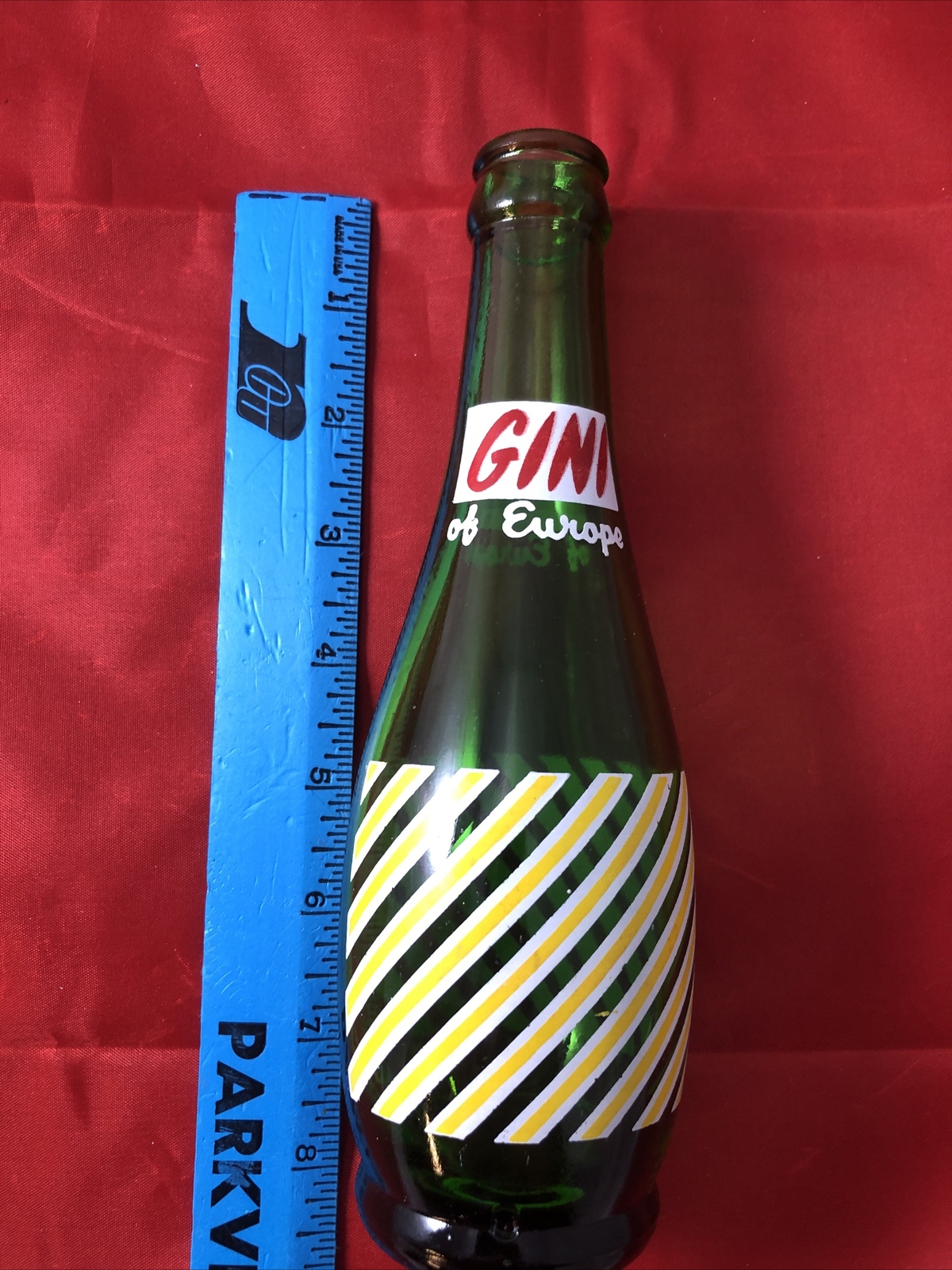 VTG Gini Of Europe Lemon Soda ACL Soda Bottle Glass Perrier | eBay