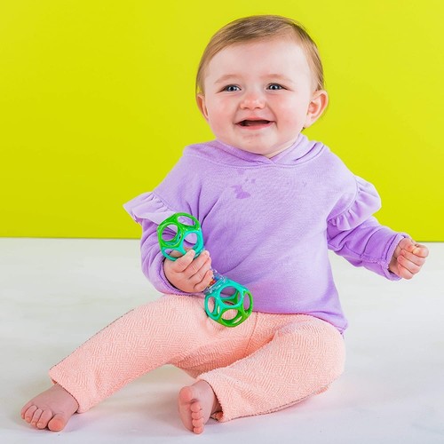 Bright Starts Oball Shaker Rattle Toy, Ages Newborn + | eBay