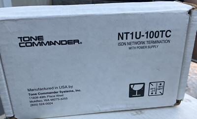Tone Commander Isdn Termination Network With P/S NT1U-100TC | eBay