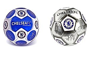 Chelsea FC Official Football Merchandise (Two Inflated Signature Balls ...