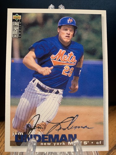 1995 Collector's Choice Silver Signature Jim Lindeman #317 | eBay