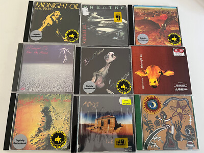 midnight oil albums & singles bundle | eBay