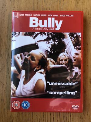 Bully UK DVD 2001film Brad Renfro,Bijou Phillips,Ken Red6867449004693Larry Clark 6867449004693 ...