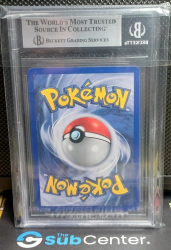 Pokémon TCG Pikachu Base Set 58/102 Chinese 1st Edition Beckett Graded ...