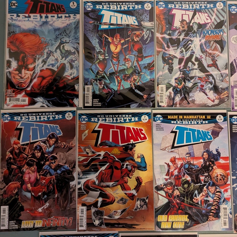 Titans #1-14 2016 DC comics Rebirth Lot Complete Run VF/NM | eBay