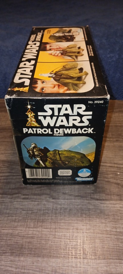 Vintage Star Wars Patrol Dewback with Unused Content Insert 1978 ...