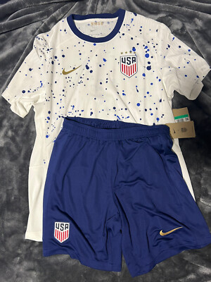 USWNT AUTHENTIC JERSEY SLIM XL W/ SHORTS L SLIM | eBay