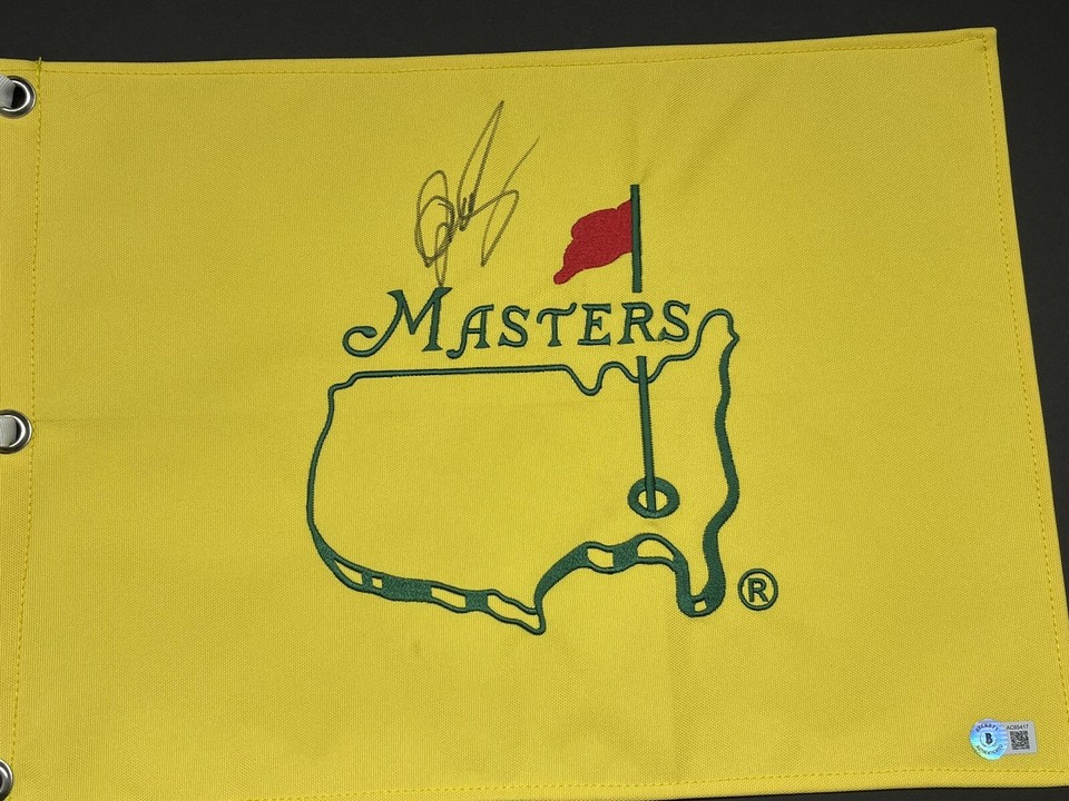 John Daly signed Masters pin flag Beckett COA 417 Hooters Icon | eBay