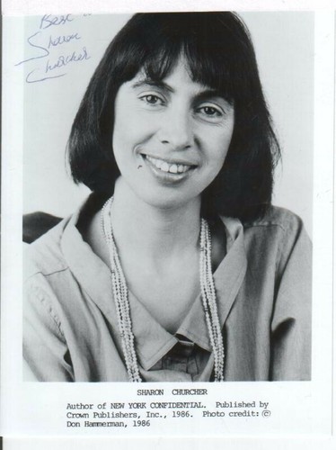 Sharon Churcher Autographed Photo Author of New York Confidential | eBay