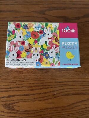 LIMITED EDITION100-Piece Fuzzy Puzzle - Bunny | eBay
