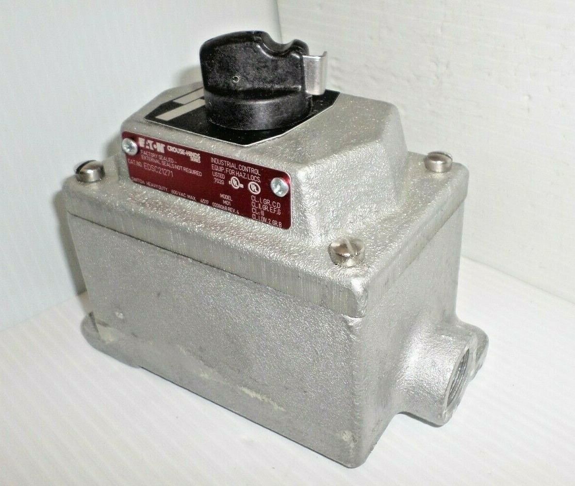 Cooper Crouse-Hinds Electric Supply Control Station EDSC21271 for sale ...