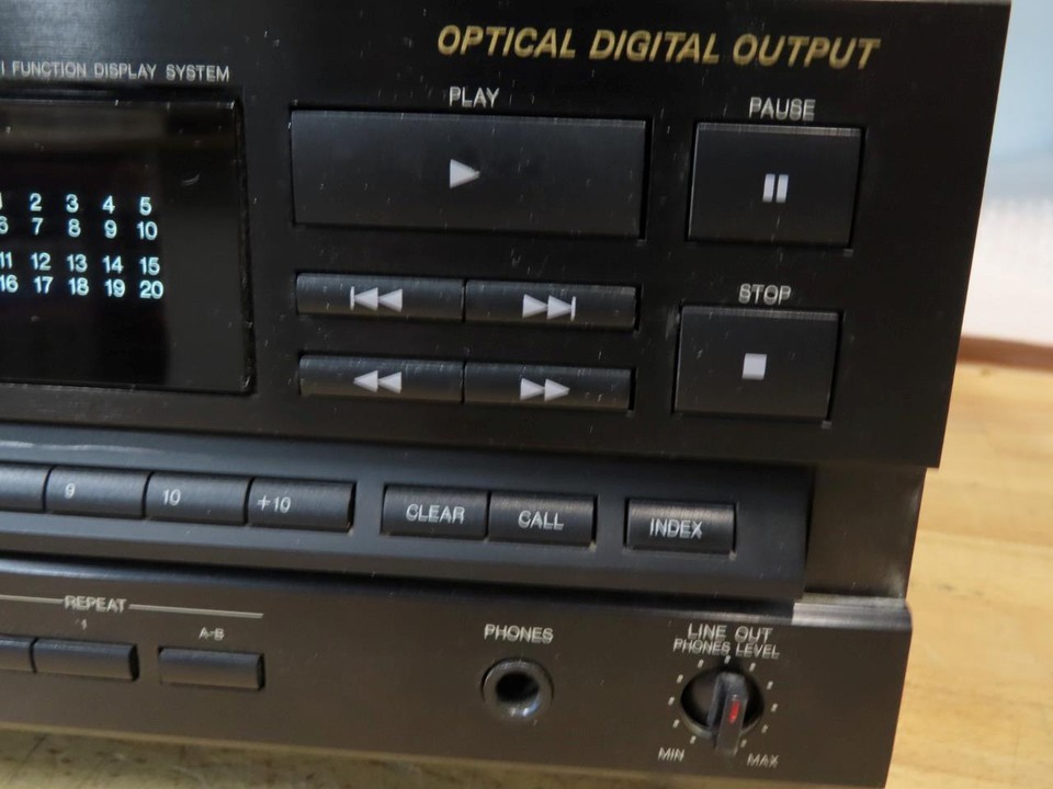 DENON DCD-1420 COMPACT DISC CD PLAYER OPTICAL OUT VINTAGE | eBay
