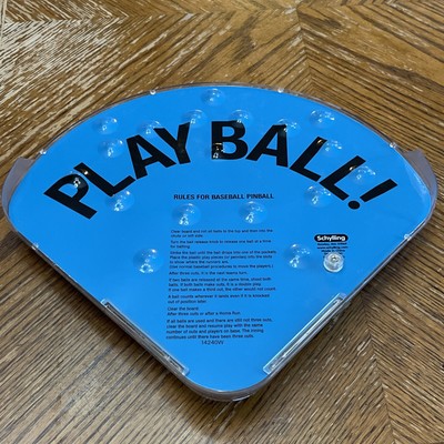 Schylling Play Ball Baseball Pinball Game Giants Rowley MA VTG 2001 | eBay