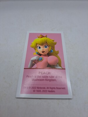 Monopoly Junior Super Mario Board Game Replacement Parts - Peach ...