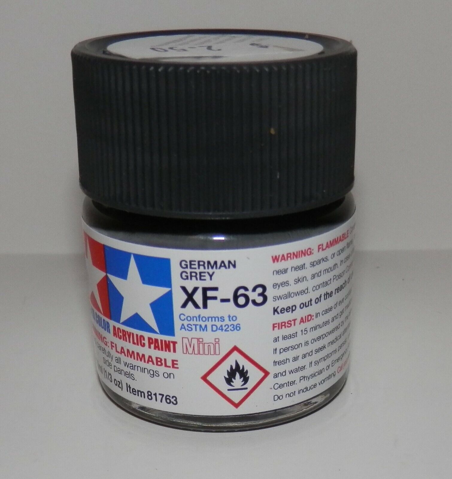 Tamiya Color Acrylic Paint Mini German Grey #XF-63 (10ml) NEW | eBay