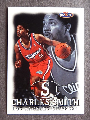 Charles Smith #82 NBA Hoops 1998 Basketball Card (Los Angeles Clippers ...