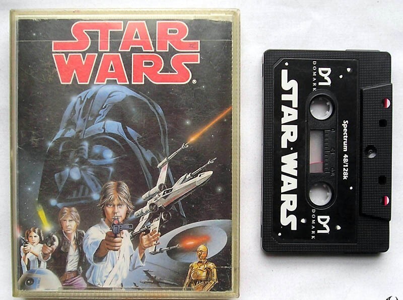Sinclair ZX Spectrum 48K Game - STAR WARS - Domark - Tested & Working ...