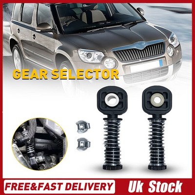 2PCS Gear Selector Shaft Cable End Fits For Audi / Seat / Skoda / Vw ...