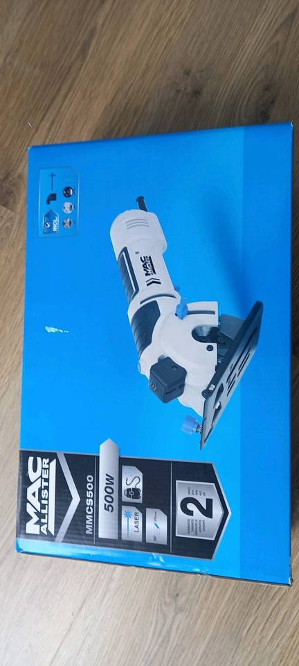 Mac Allister 500W Mini Circular Saw MMCS500. Used Only To Test. Mint ...