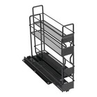 2X 2 Tier Pull Out Spice Rack Cabinet Slide Out Seasoning Organizer ...