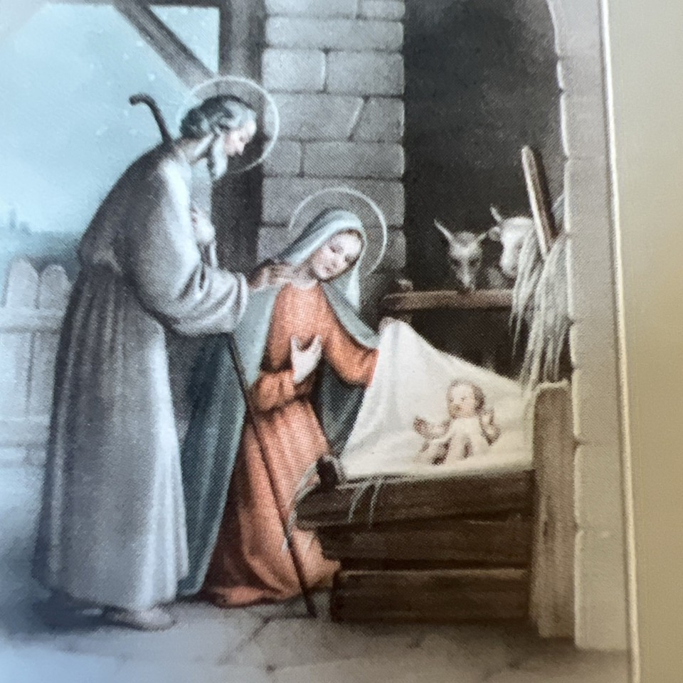 Vintage Catholic Holy Card – Christmas Nativity Depiction | eBay
