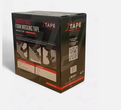 J Tape Masking Tape Soft Edge Smooth Foam 13mm x 50m JTape Car Paint ...