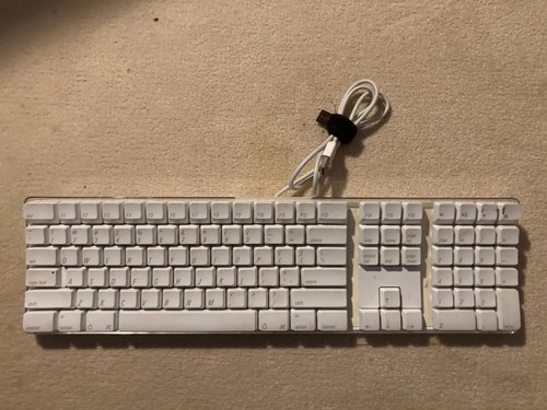 Vintage 2003 Apple USB Pro Keyboard White Powermac G4 A10408 Working | eBay