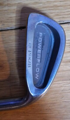 Dunlop Powerflow 6 Iron 431 Stainless 6 Iron. R/H, Men's, | eBay