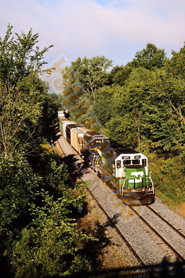 Vtg 1984 Train Slide 2972 BN Burlington Northern Engine MO X6L027 | eBay
