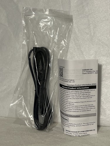 Shimano BCC12 Power Cable for BCR1 E-Tube Di2 Battery Charger - BRAND ...