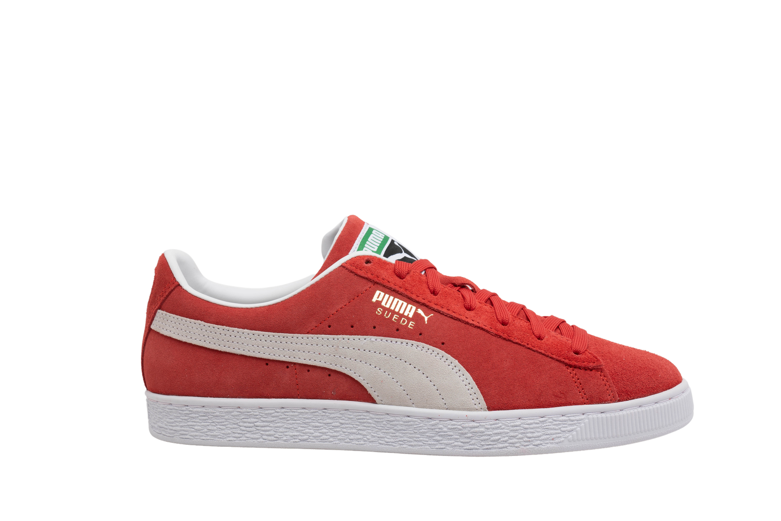 Size 9.5 - PUMA Suede Classic 21 High Risk Red - 374915-02 for sale ...
