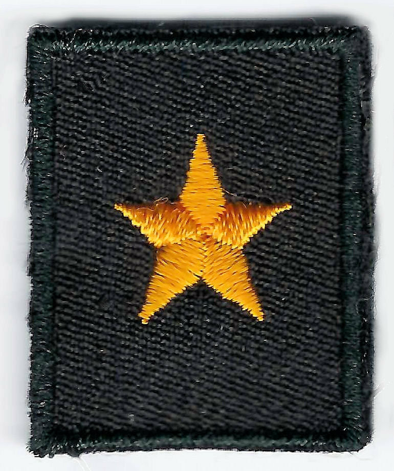 Cambodia RCAF 1 One Star Army Brigadier General Officer Insignia Collar ...
