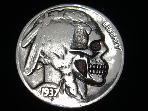 1937-HOBO NICKEL- INDIAN SKULL | eBay