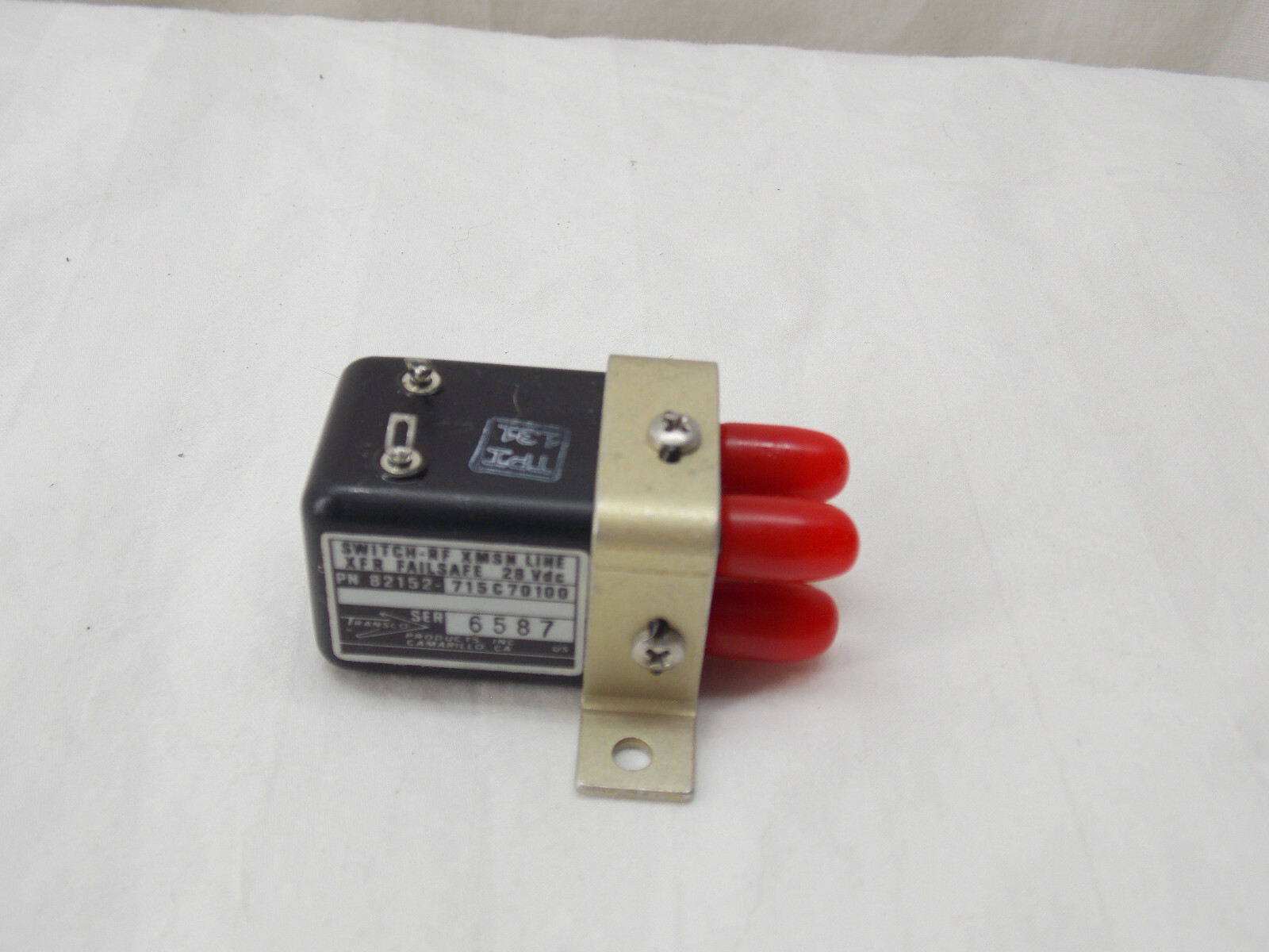 Transco 82152-715C70100 28VDC Switch-RF XMSN Line XFR Failsafe | eBay