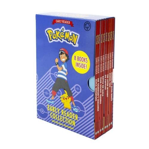 The Official Pokemon Early Reader 8 Books Box Collection Set (Alol ...