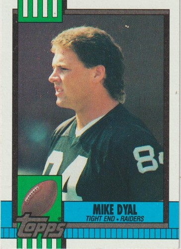 Topps 1990 NFL Card Los Angeles Raiders #286 Mike Dyal | eBay.de