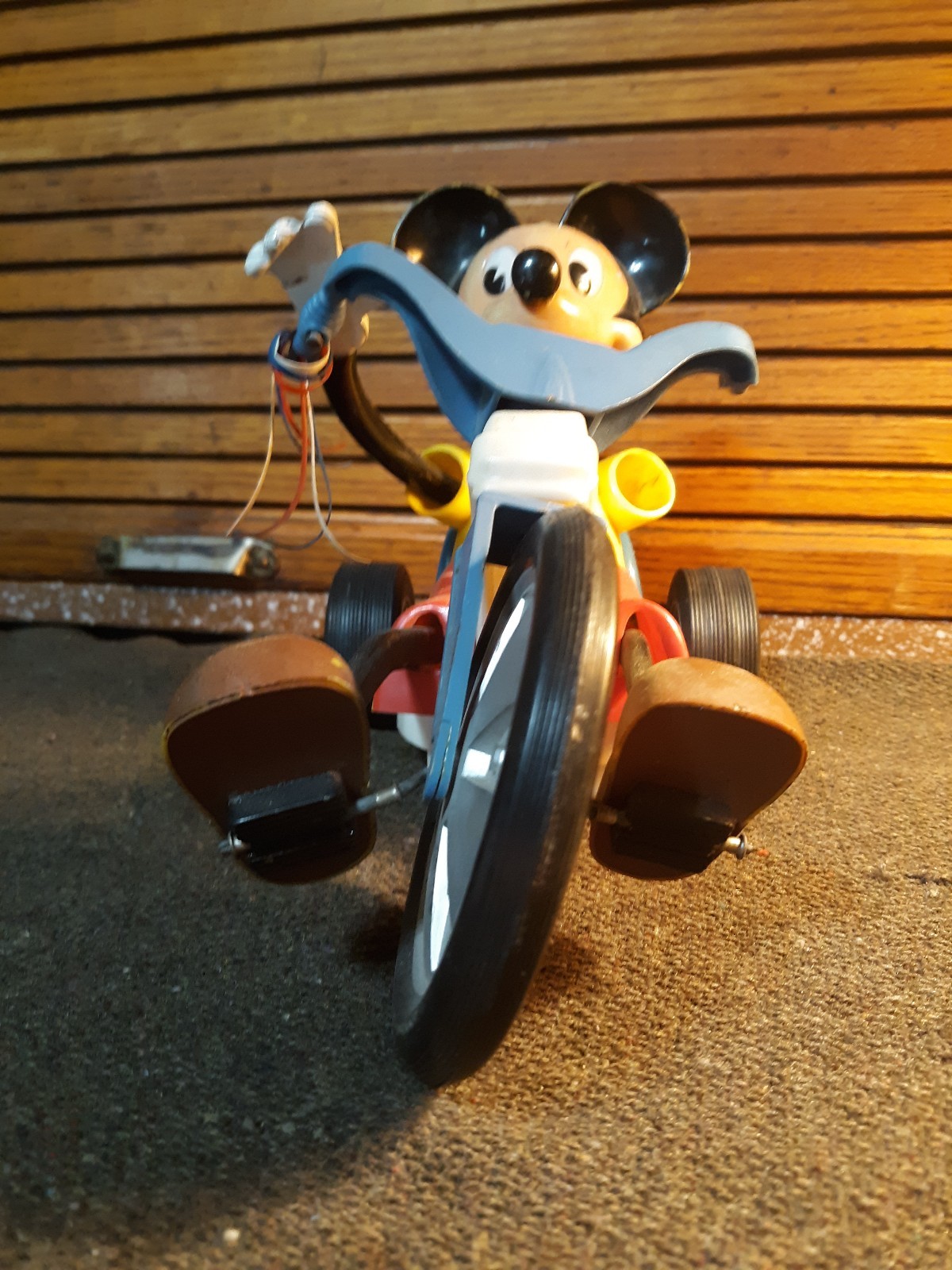 Mickey Mouse Little Big Wheel 1973 Marx | eBay