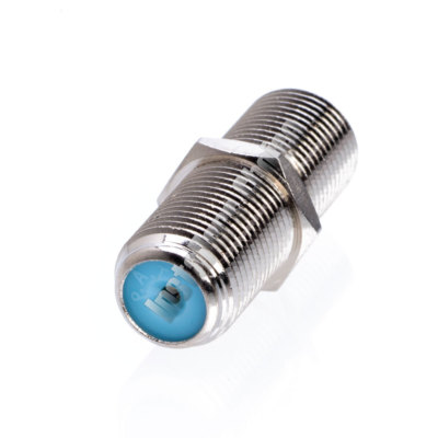 3 GHz F Type Female to Female F-81 Barrel Connector Coaxial Coupler ...